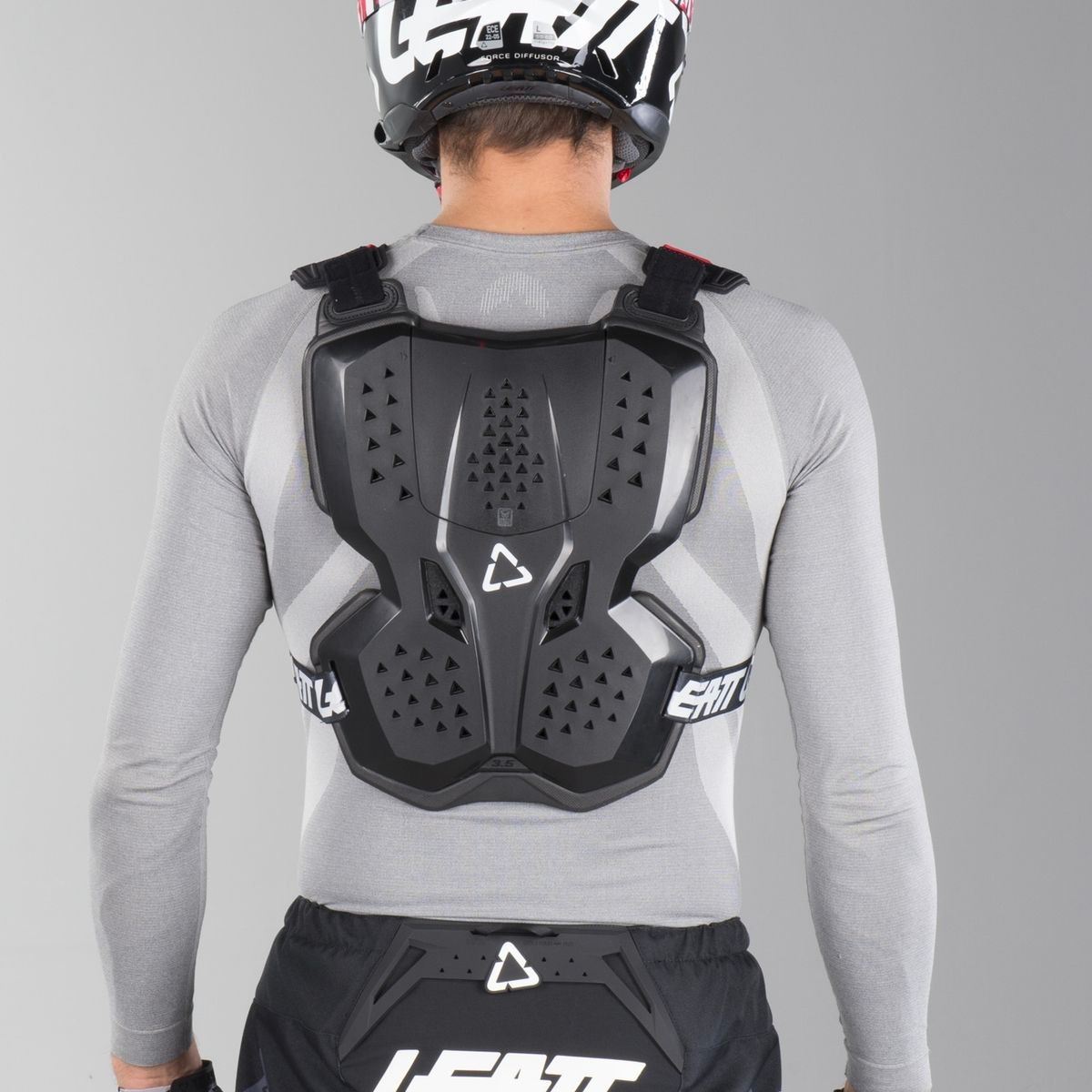 Colete Leatt 3.5 Chest Preto - Grid Motors