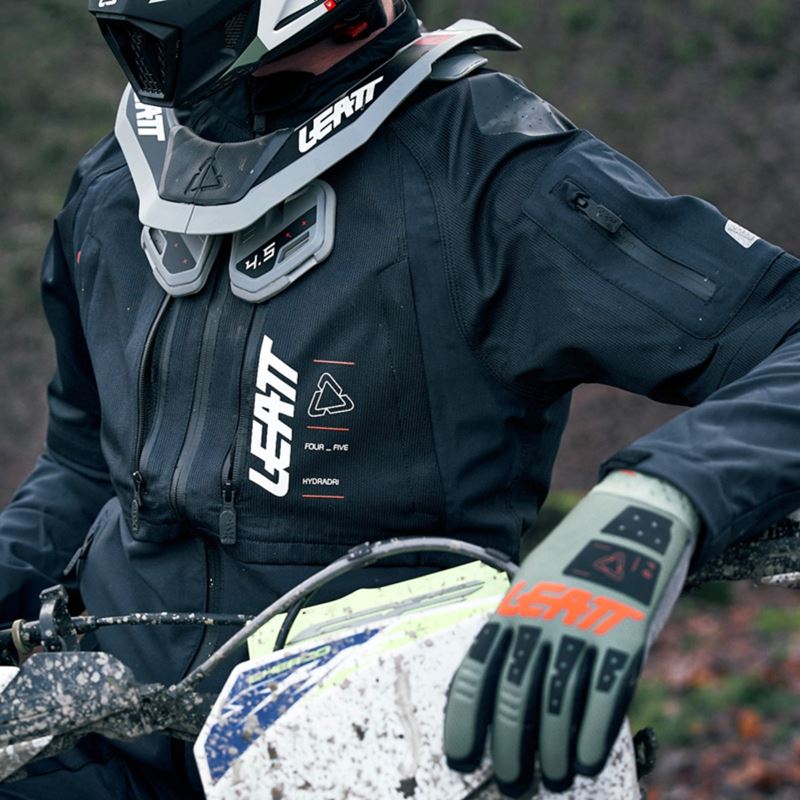 Jaqueta Leatt Moto 4.5 Hydradri Preto - Grid Motors