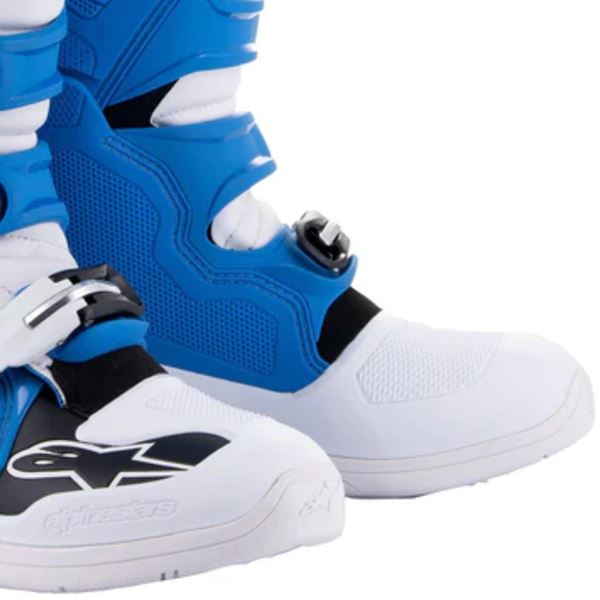 Bota Alpinestars Tech 5 Azul/Branco - Grid Motors
