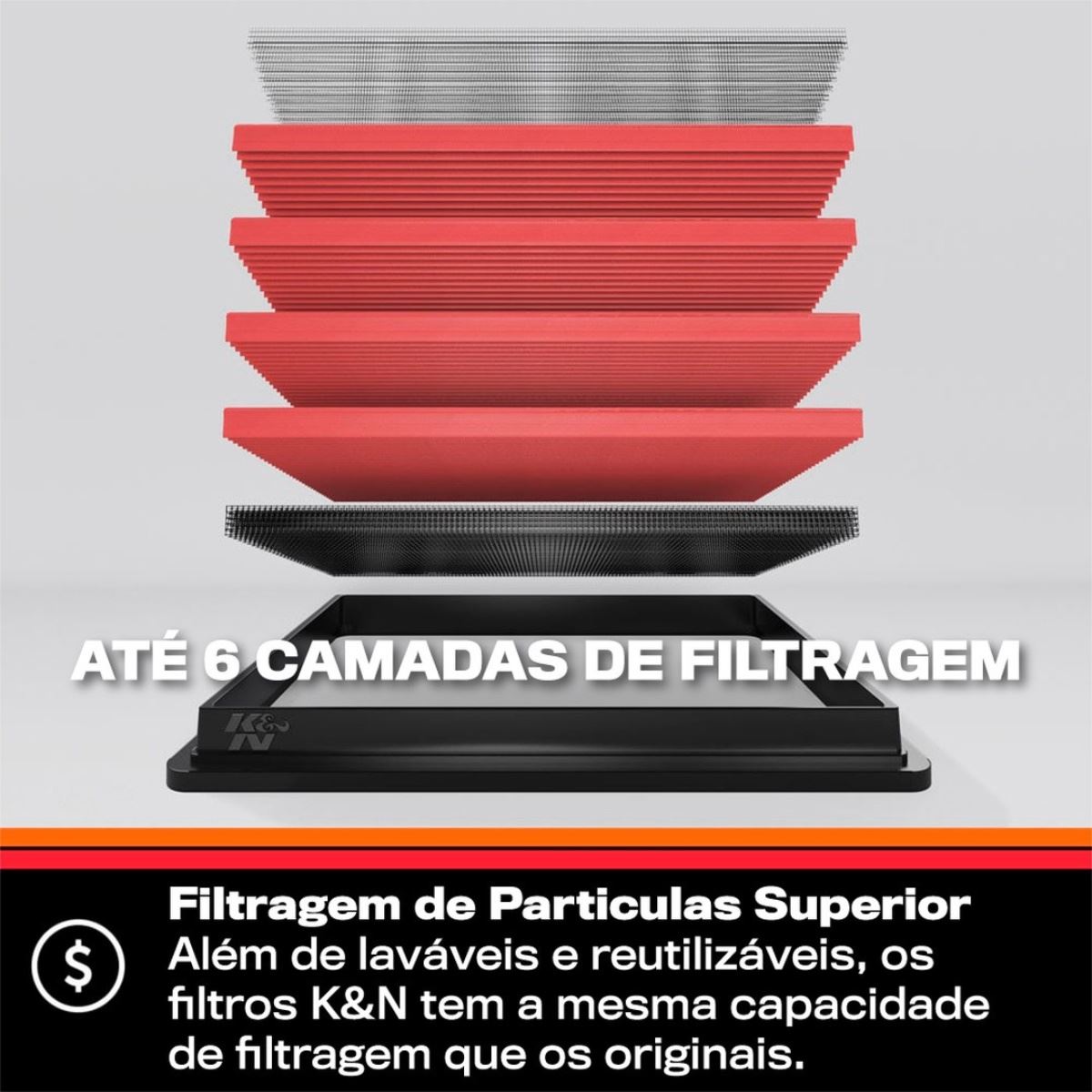 Filtro de Ar Esportivo K&N Triumph Bonneville T100/T120 / Street ...