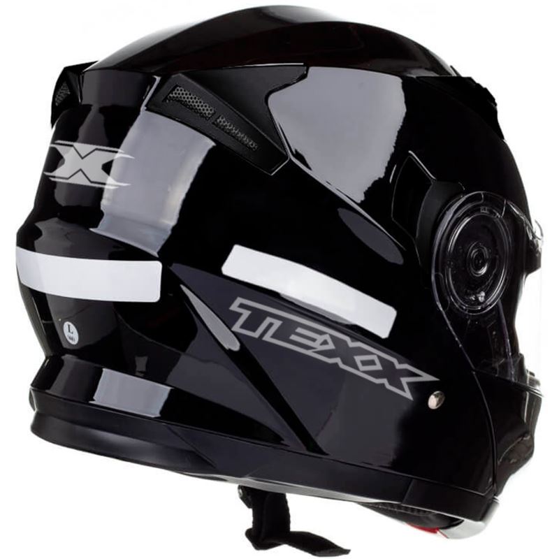Capacete Texx Gladiator V3 - Preto - Grid Motors