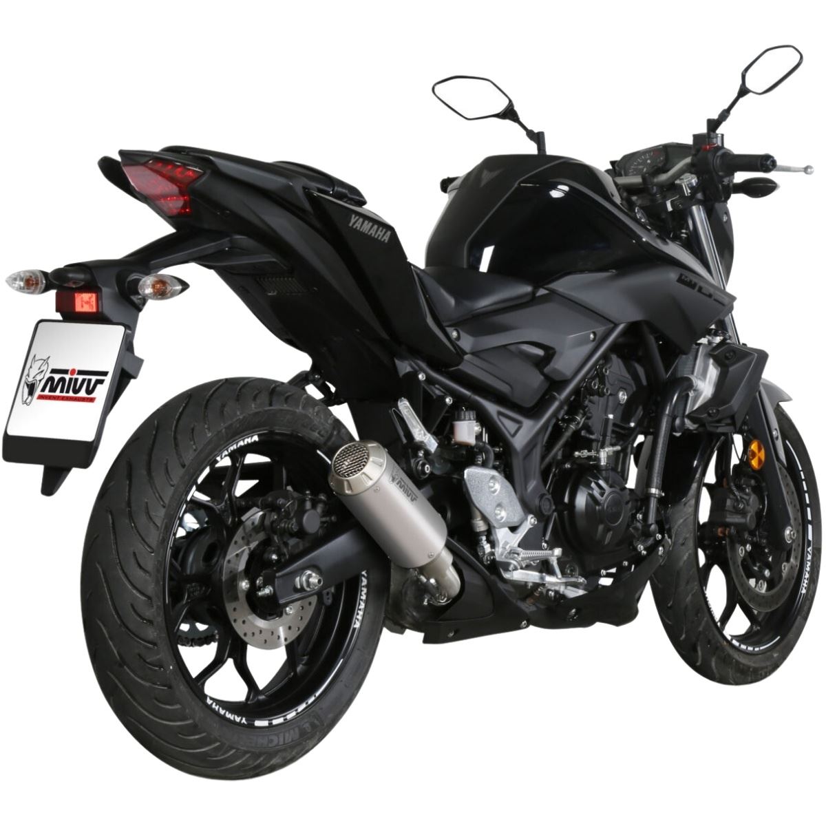 Escapamento MIVV MK3 Yamaha MT-03 (com Link Pipe) - Grid Motors