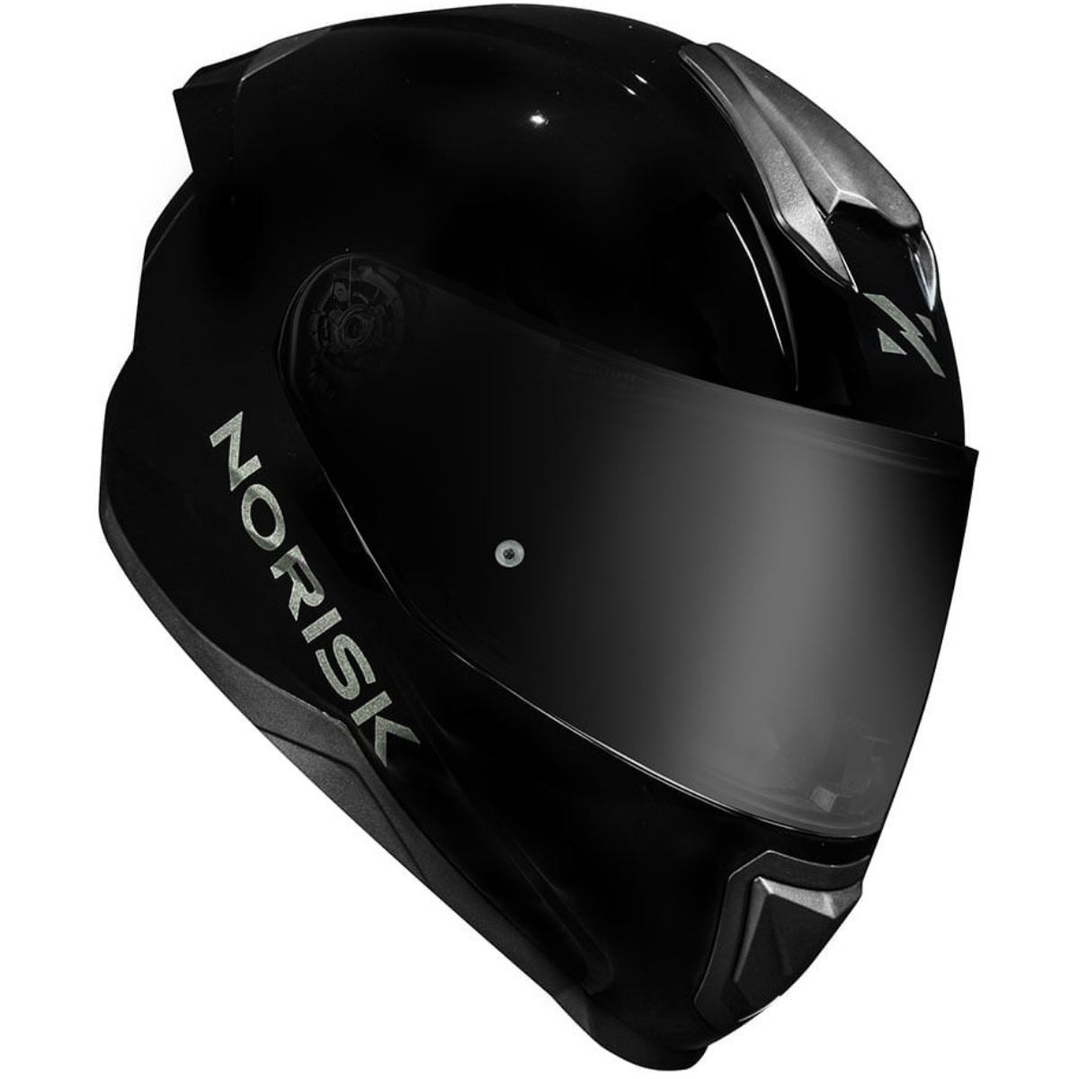 Capacete Norisk Razor Monocolor Black Edition - Preto - Grid Motors