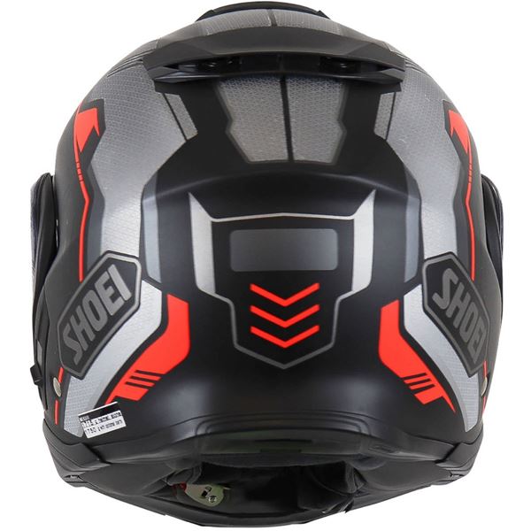 Capacete Shoei Neotec 2 Respect TC-5 - Cinza/Preto/Vermelho (Articulado ...