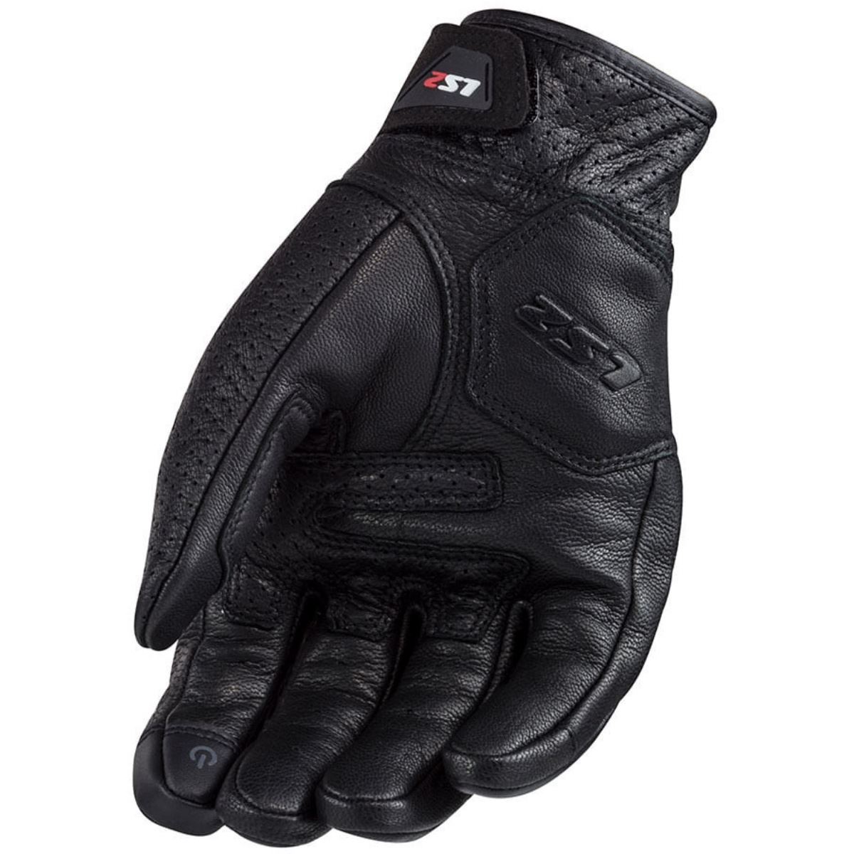 Luva LS2 Spark Preto - Grid Motors