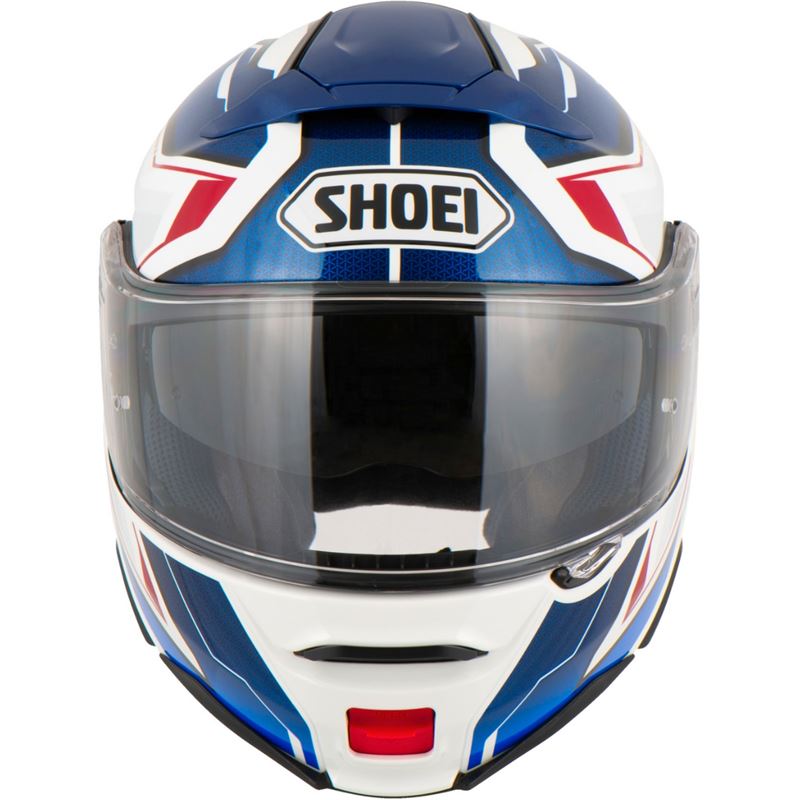 Capacete Shoei Neotec 2 Respect TC-10 (Articulado) - Branco/Azul ...