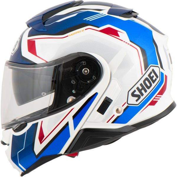 Capacete Shoei Neotec 2 Respect TC-10 (Articulado) - Branco/Azul ...