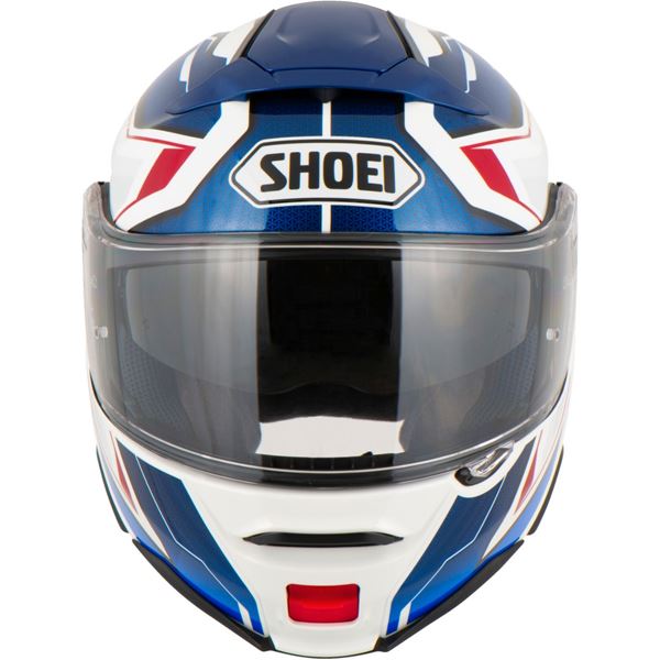 Capacete Shoei Neotec 2 Respect TC-10 (Articulado) - Branco/Azul ...