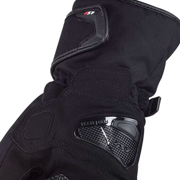 Luva LS2 Snow - Preto - Grid Motors