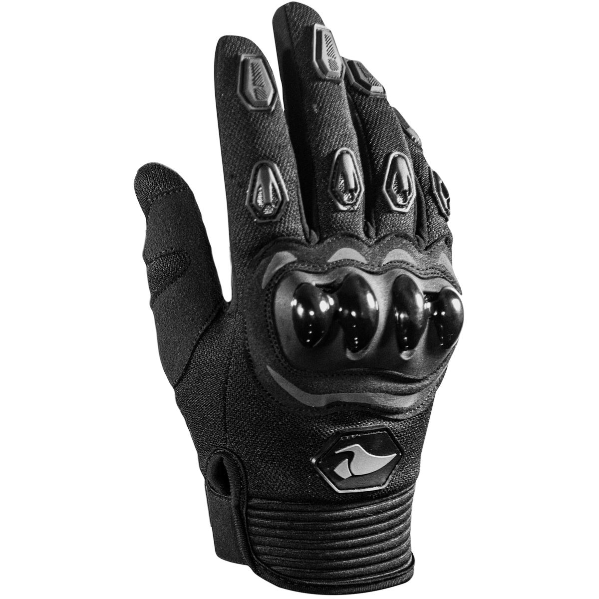 Luva Race Tech Furious Preta - Grid Motors