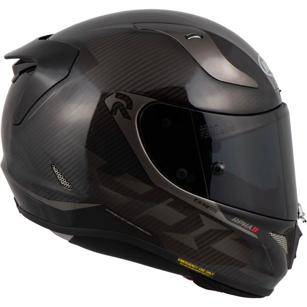 Capacete HJC RPHA 11 Carbon Bleer - Preto/Cinza - Grid Motors
