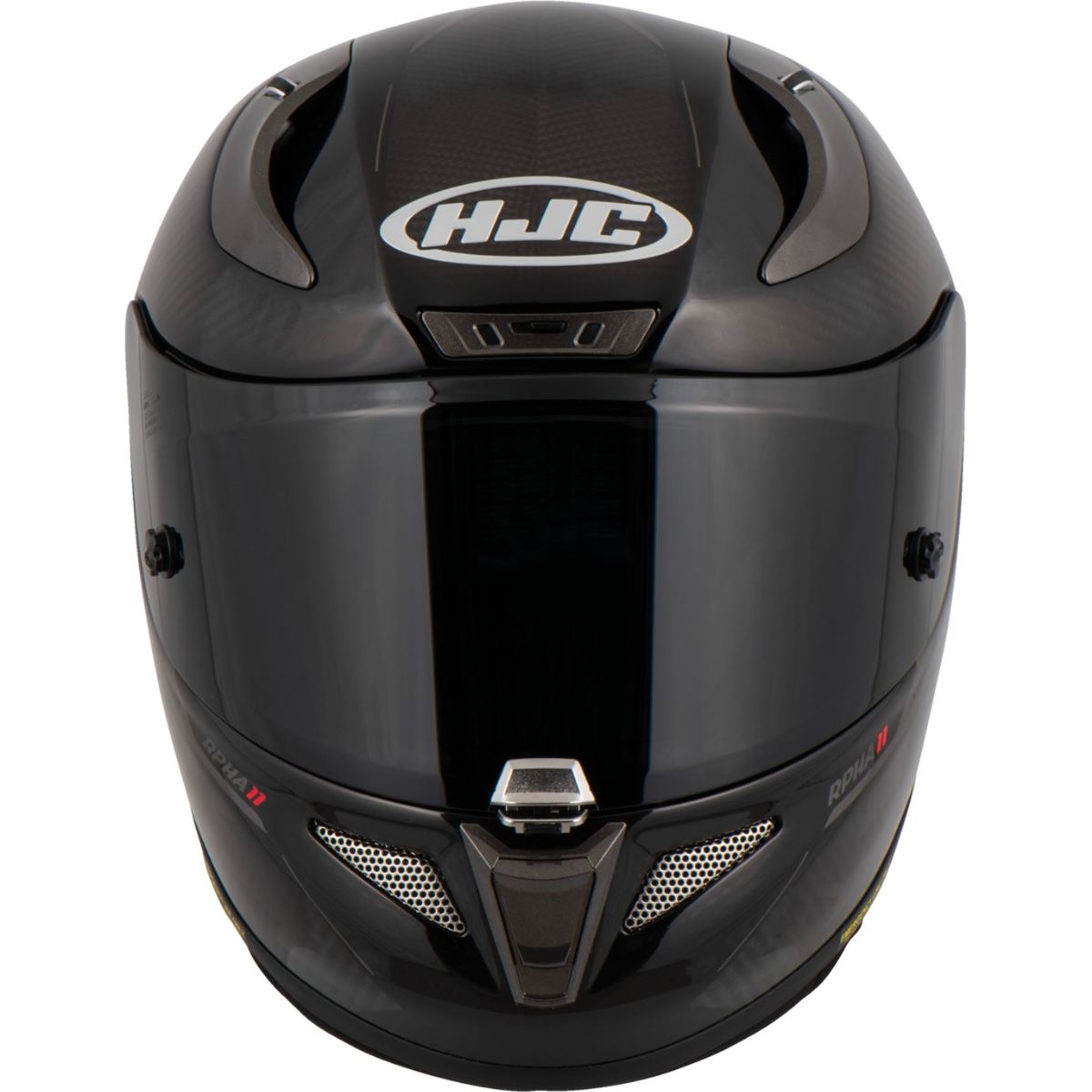 Capacete HJC RPHA 11 Carbon Bleer - Preto/Cinza - Grid Motors