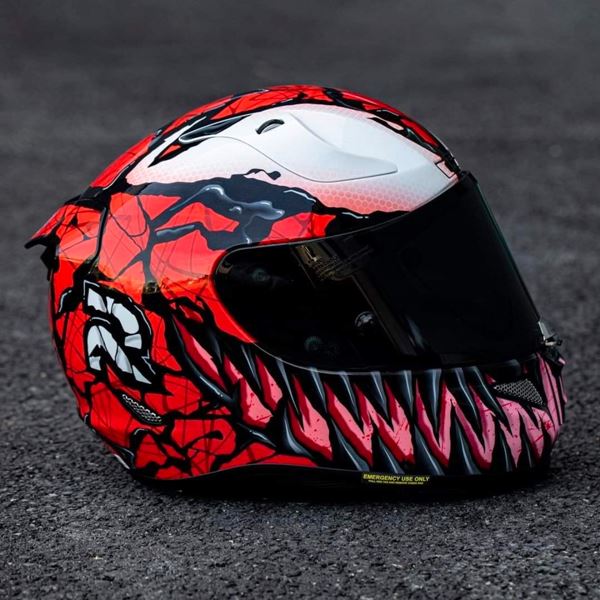 Capacete HJC RPHA 11 Carnage - Vermelho (Tri-Composto) - Grid Motors