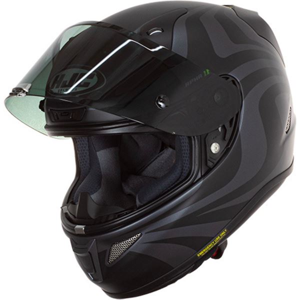 Capacete HJC RPHA 11 Eldon - Cinza/Verde (Tri-Composto) - Grid Motors