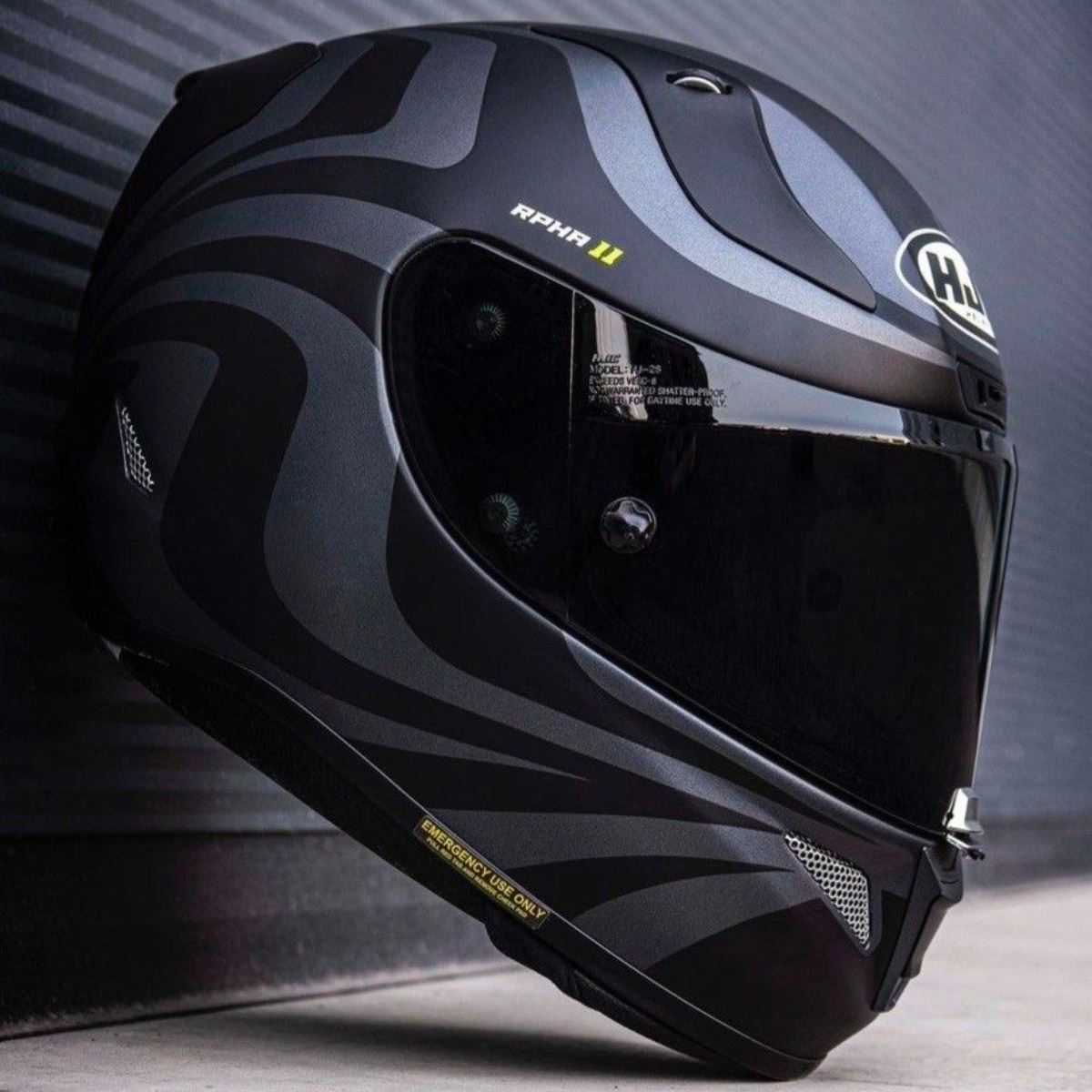 Capacete HJC RPHA 11 Eldon - Cinza/Verde (Tri-Composto) - Grid Motors