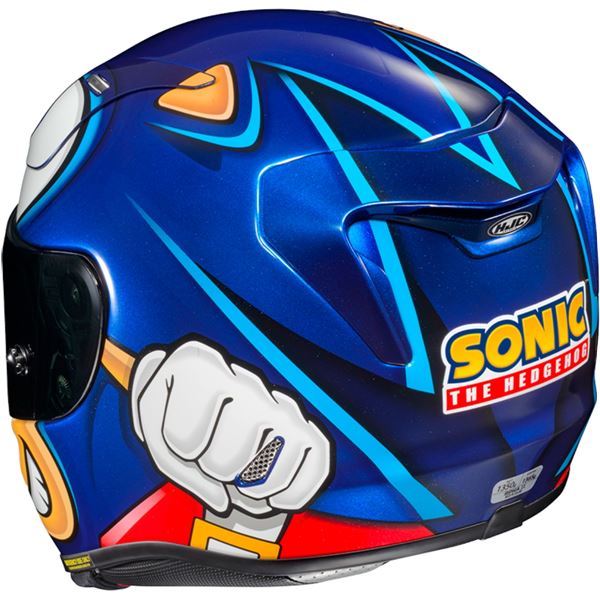 Capacete HJC RPHA 11 Sonic Sega - Azul (Tri-Composto) - Grid Motors