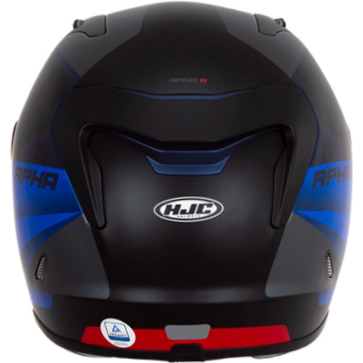 Capacete HJC RPHA 11 Texen - Preto/Azul/Vermelho (Tri-Composto) - Grid ...