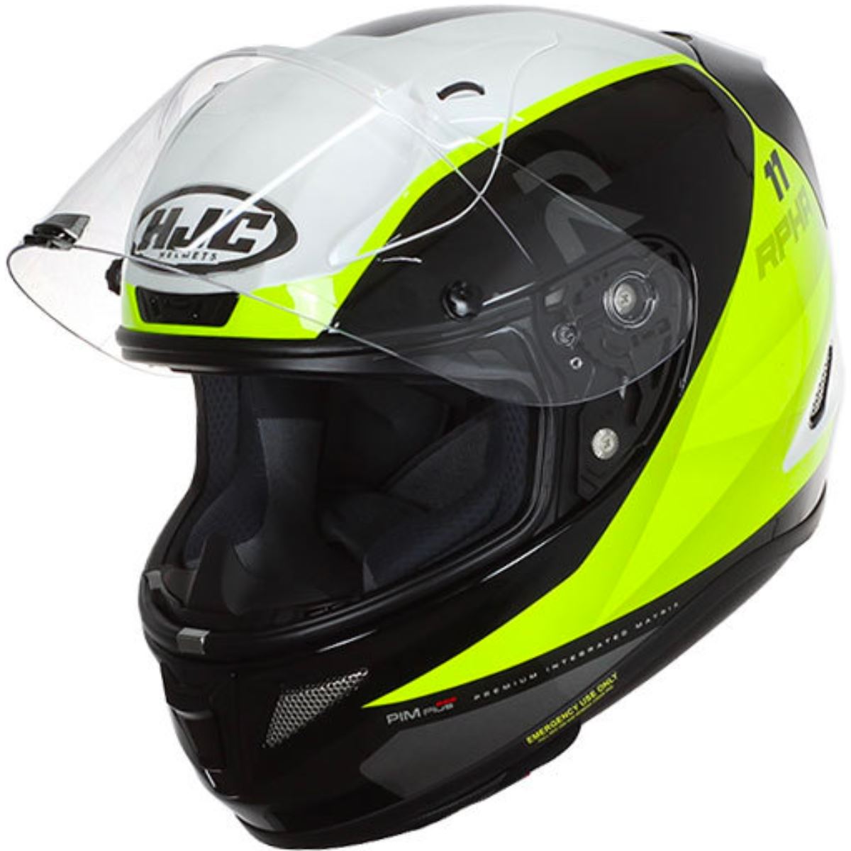 Capacete HJC RPHA 11 Texen - Preto/Verde/Branco (Tri-Composto) - Grid ...