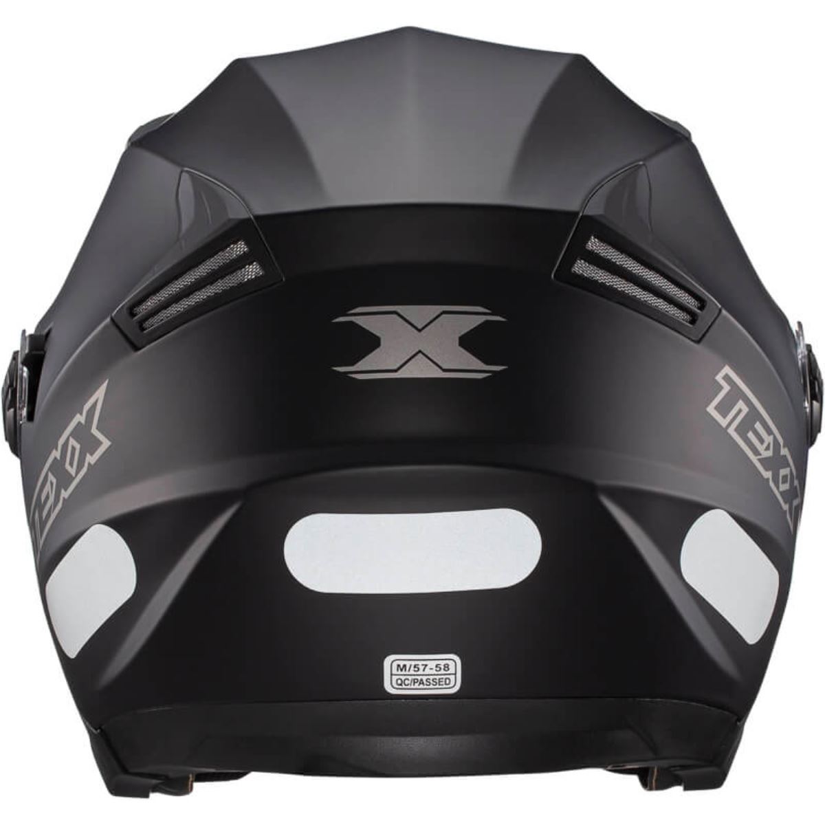 Capacete Texx Ugello Solid - Preto Fosco - Grid Motors