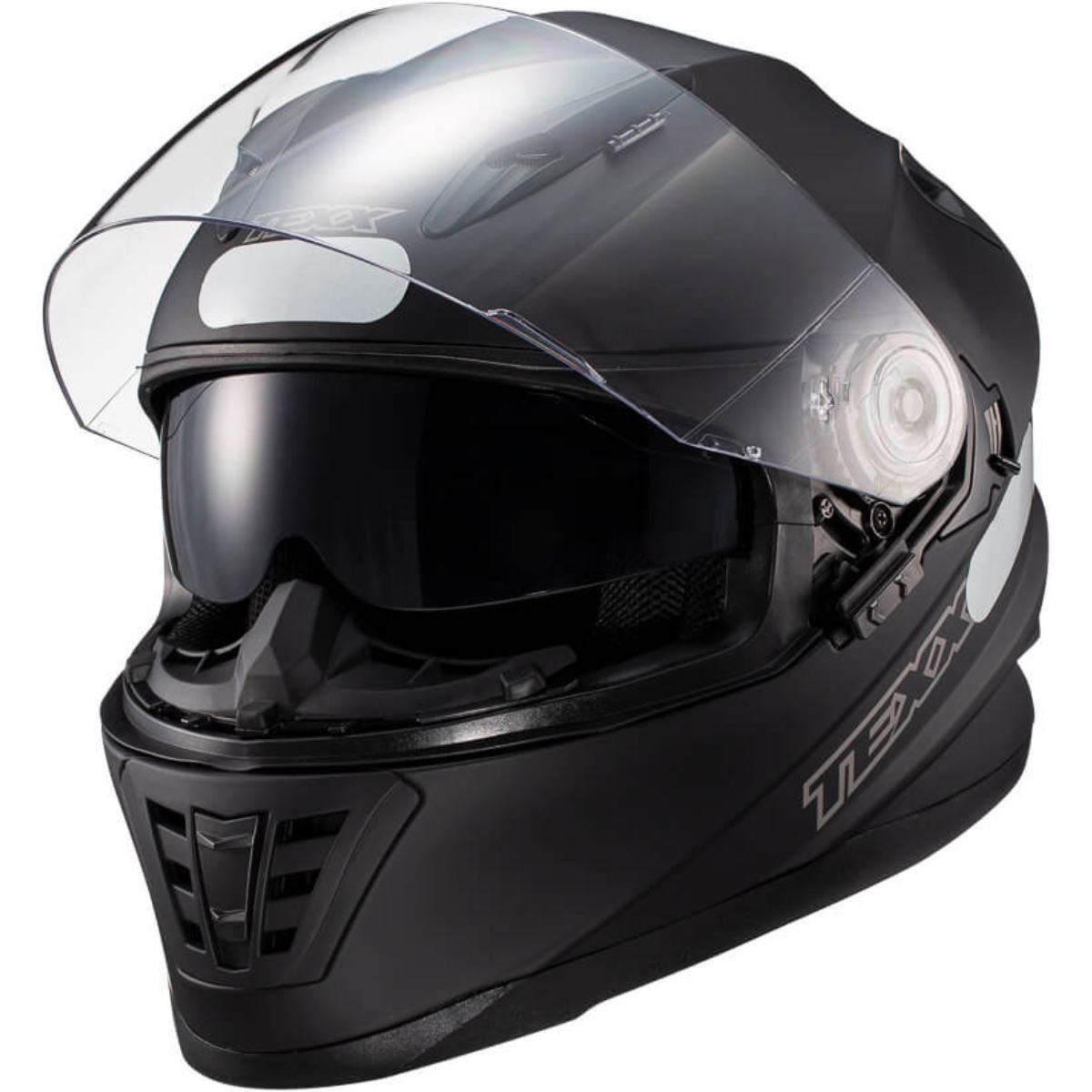 Capacete Texx Wing Solid - Preto Fosco - Grid Motors