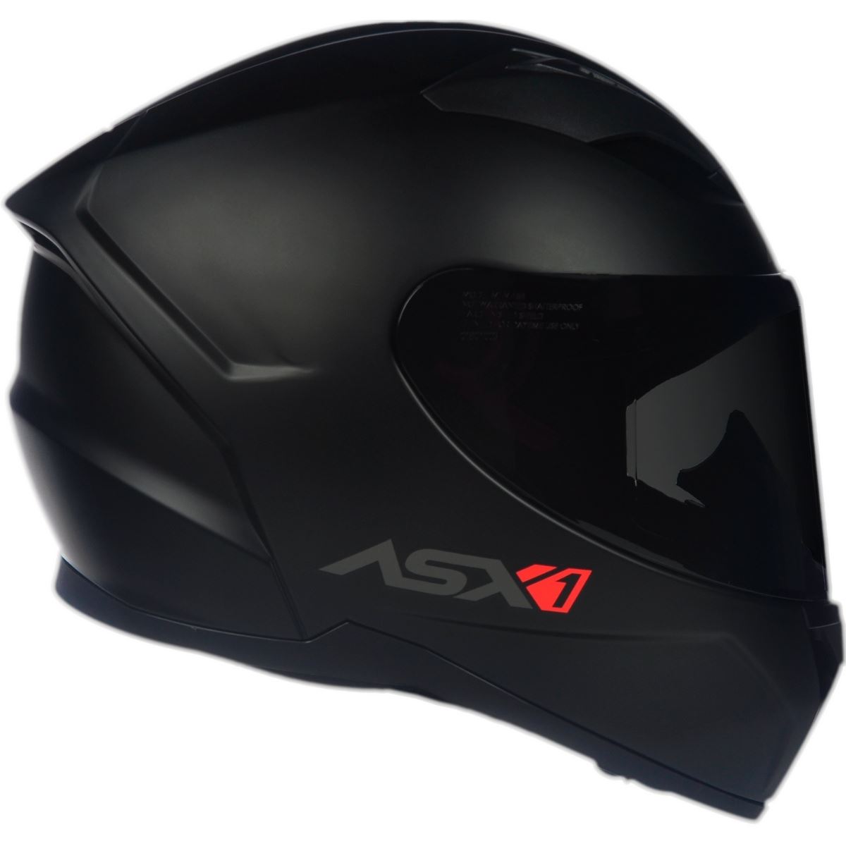 Capacete ASX City Solid - Preto/Cinza Grafite Fosco - Grid Motors