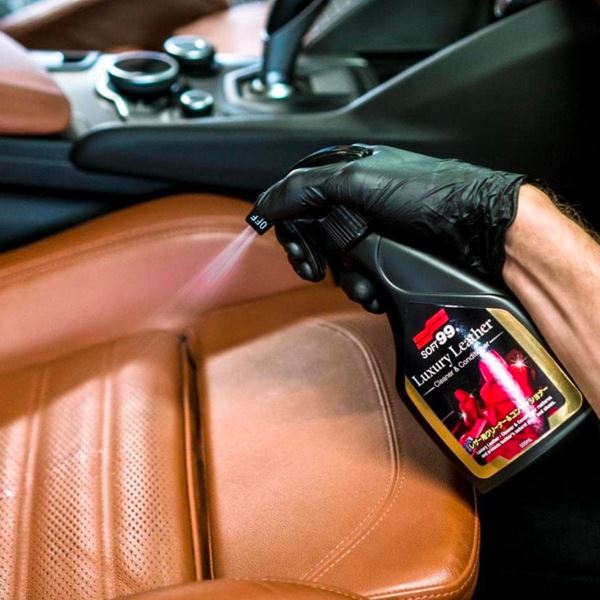 Limpa e Hidrata Couro e Similares Soft99 - Luxury Leather 2 em 1 - Grid Motors