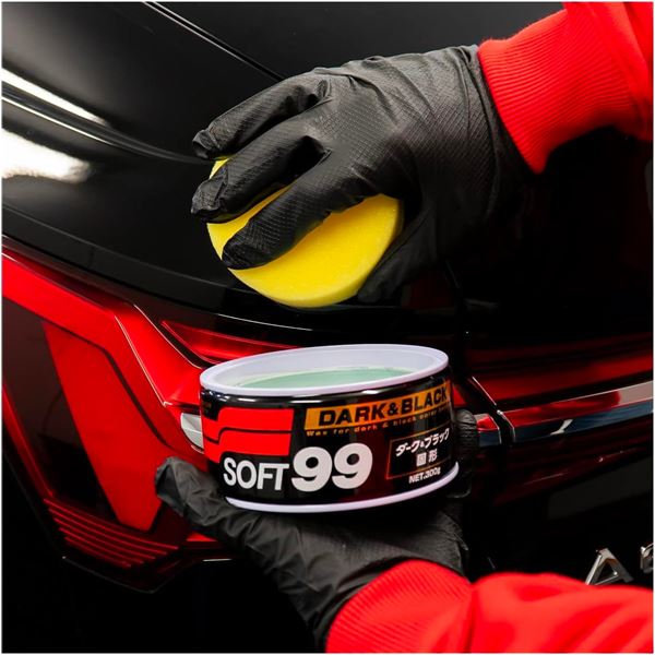 Cera de Carnaúba Dark & Black Soft99 - 300g - Grid Motors