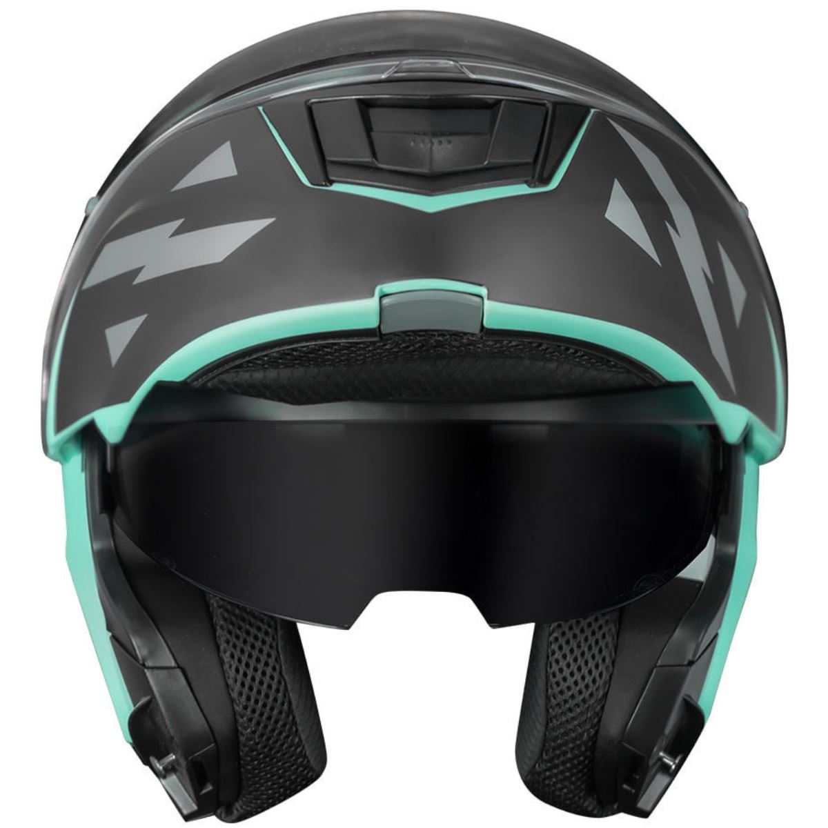 Capacete Norisk Motion Articulado Defender - Azul/Preto - Grid Motors