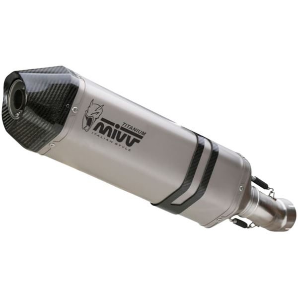 Escapamento MIVV Speed Edge Harley Davidson Pan America (com Link Pipe) - Titânio/Fibra de ...