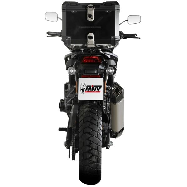 Escapamento MIVV Speed Edge Harley Davidson Pan America (com Link Pipe) - Titânio/Fibra de ...