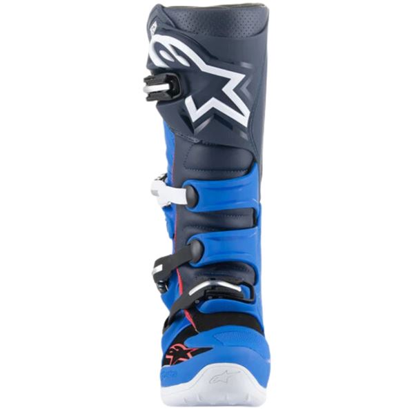 Bota Alpinestars Tech 7 Azul Alpino/Vermelho - Grid Motors