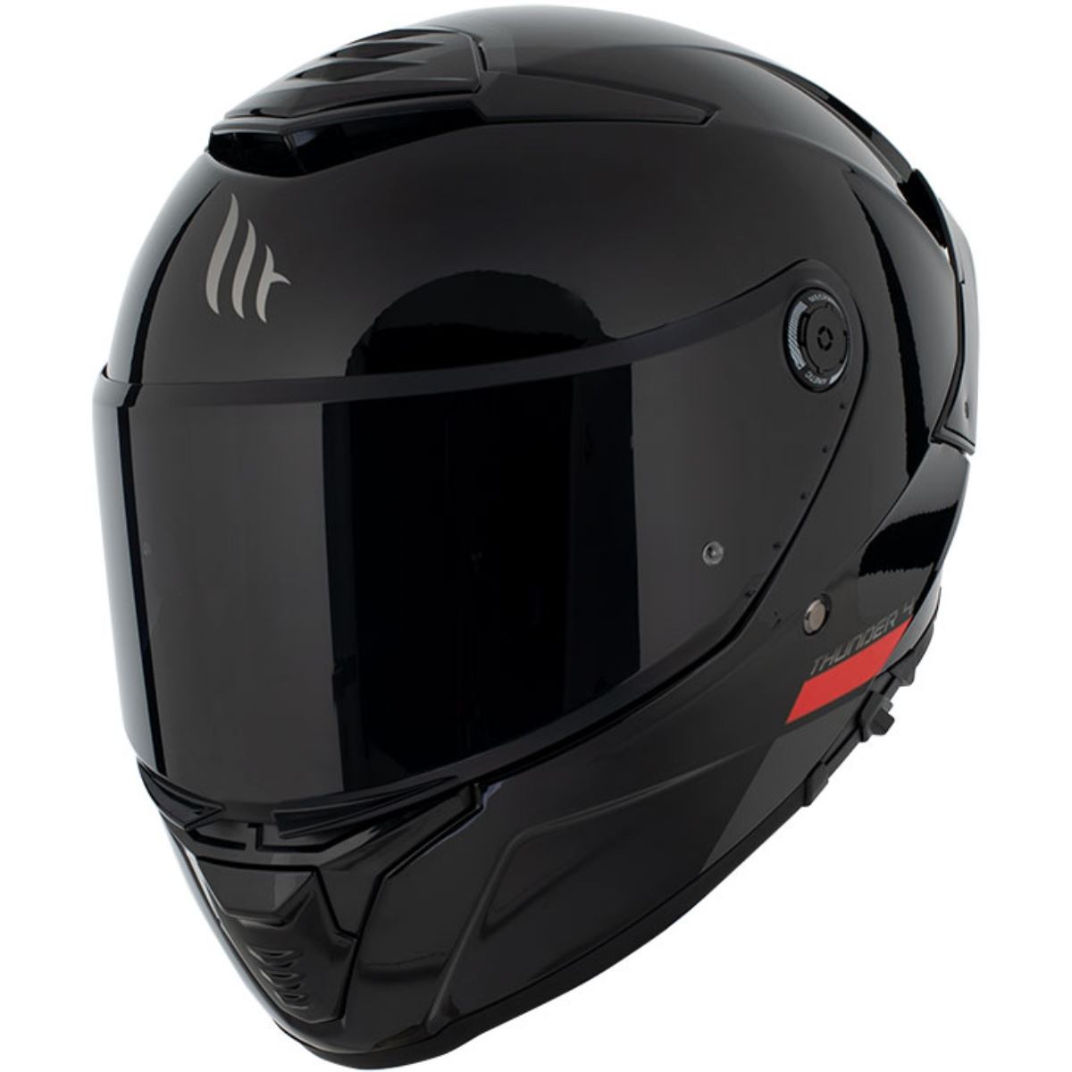 Capacete MT Thunder 4 SV Solid A1 Preto Fosco - Grid Motors