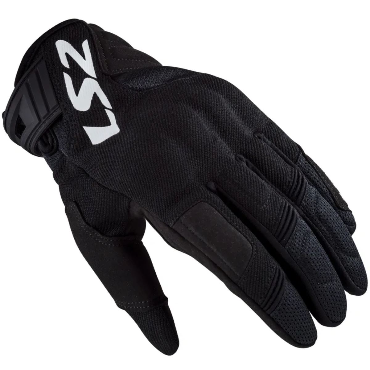 Luva LS2 Silva Preto - Grid Motors