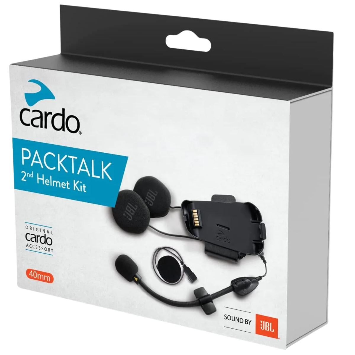 Kit Áudio e Microfone Intercomunicador Cardo PackTalk Edge - Grid Motors