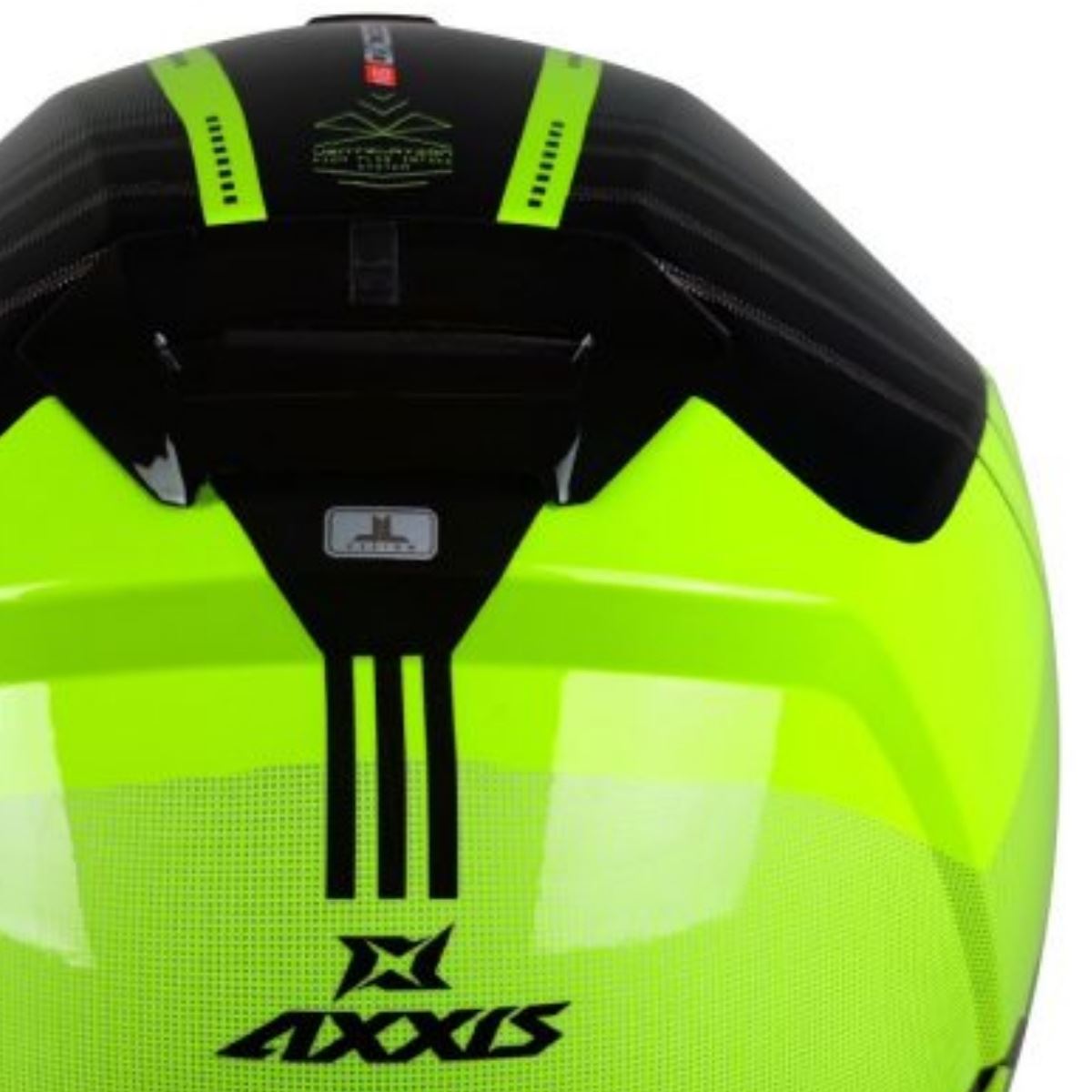 Capacete Axxis Gecko SV Epic B3 - Amarelo Fluor - Grid Motors