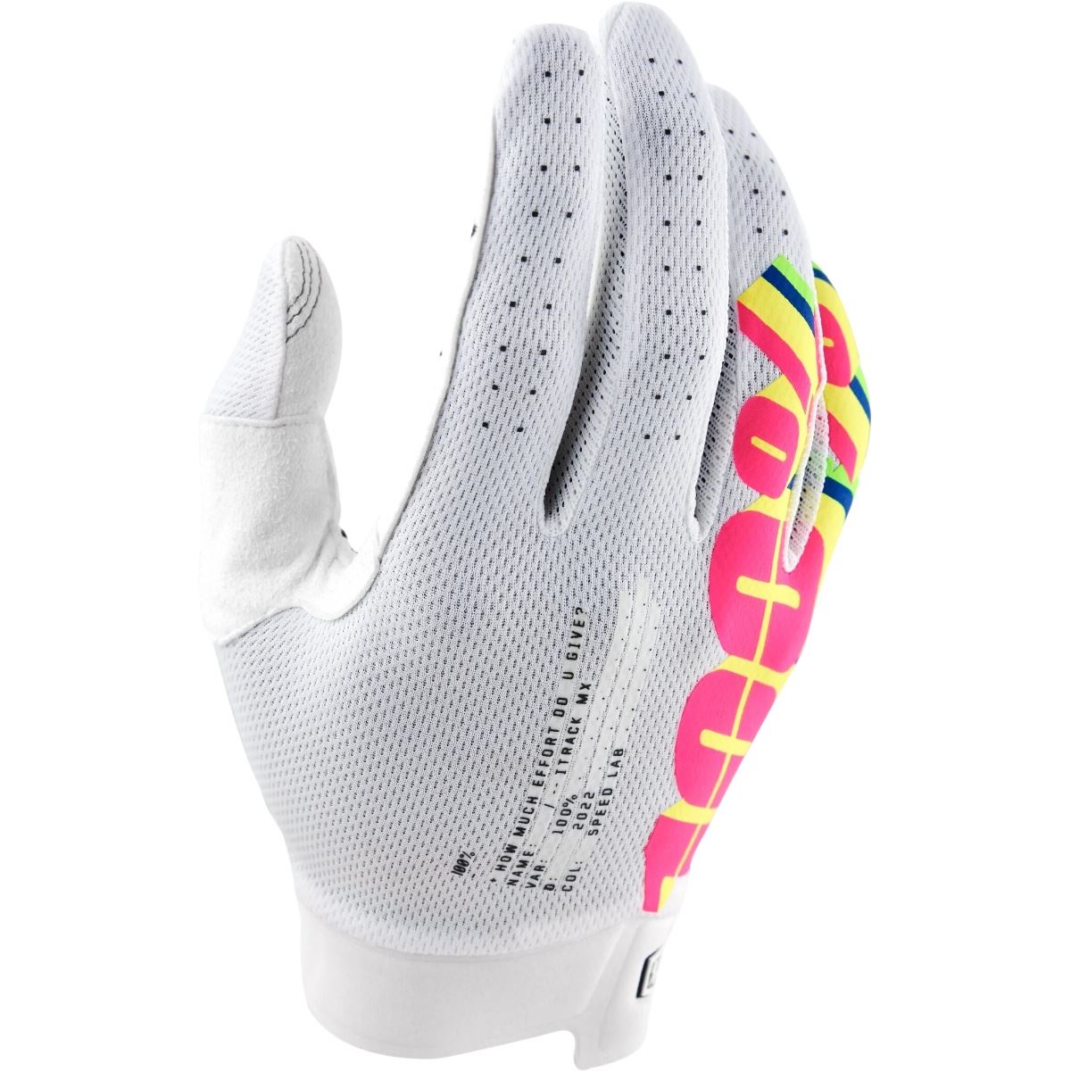 Luva 100% Itrack System - Branco - Grid Motors