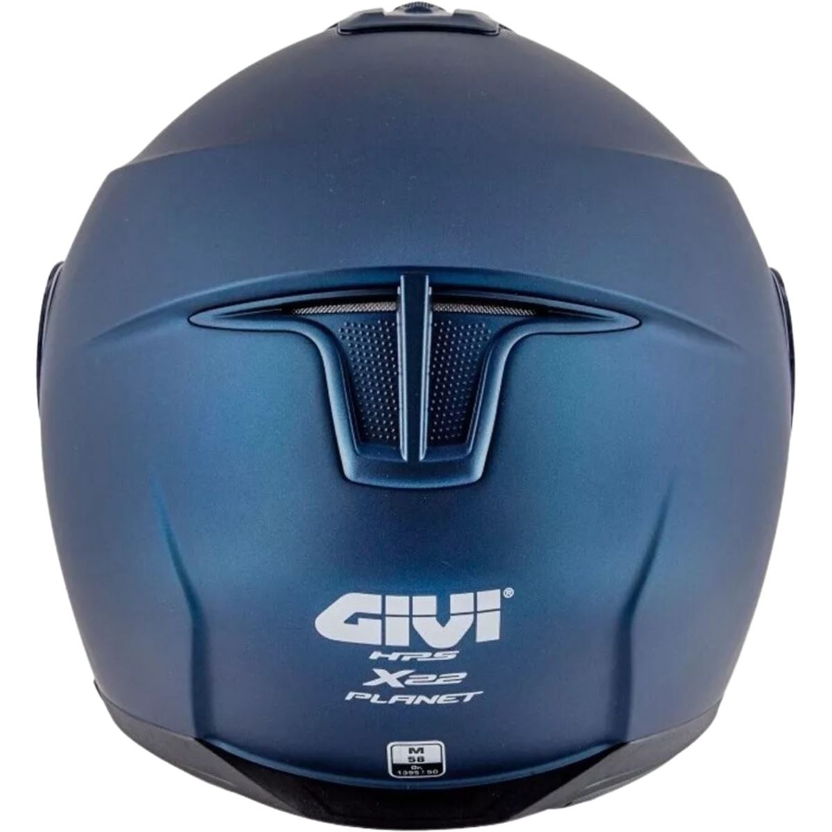 Capacete Givi X22 Planet Monocolor - Azul Fosco (Aberto) - Grid Motors