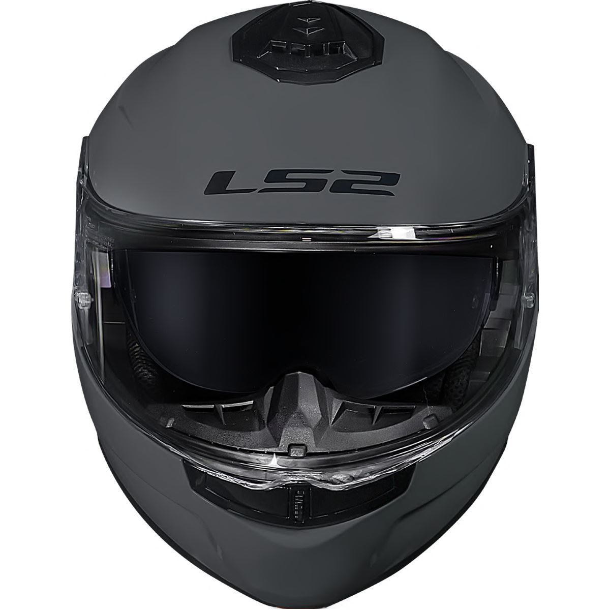 Capacete LS2 Strobe 2 FF908 Monocolor Nardo Cinza (Articulado) - Grid Motors