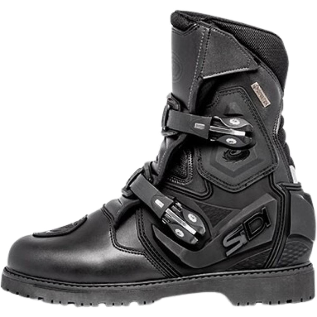 Bota Sidi Mid Adventure 2 Gore-Tex - Preta (100% Impermeável) - Grid Motors