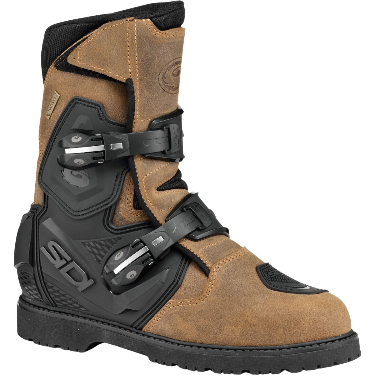 Bota Sidi Mid Adventure 2 Gore-Tex - Marrom (100% Impermeável) - Grid ...