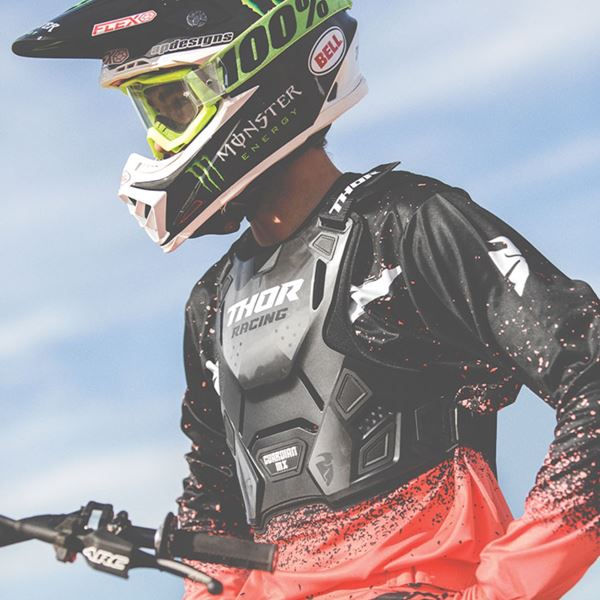 Colete Thor Guardian MX - Preto - Grid Motors