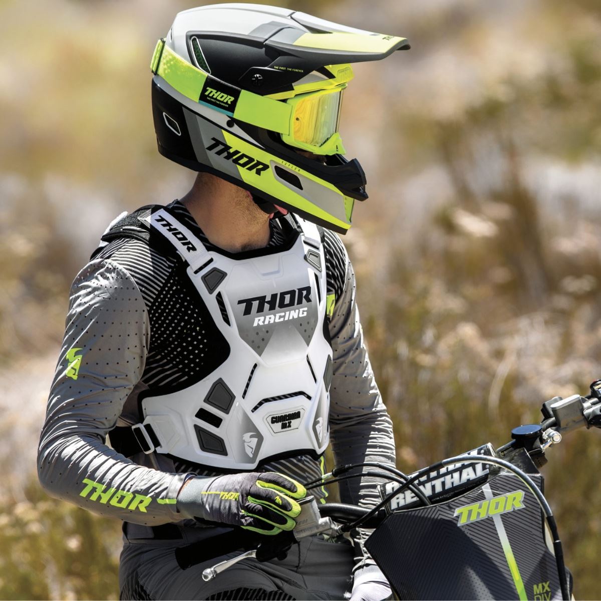 Colete Thor Guardian MX - Preto - Grid Motors