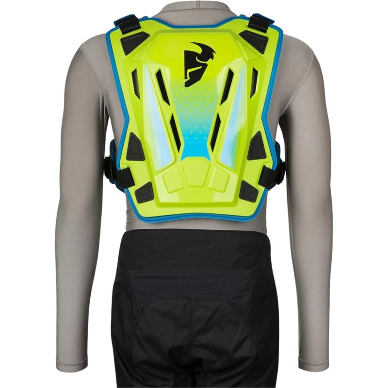 Colete Thor Guardian MX - Verde Fluor - Grid Motors