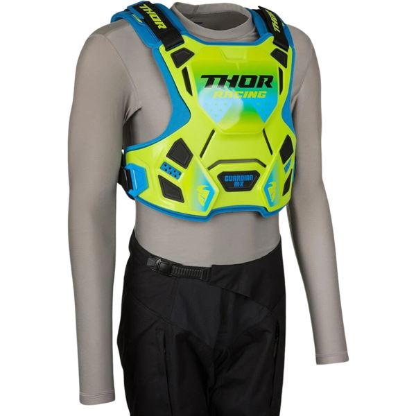 Colete Thor Guardian MX - Verde Fluor - Grid Motors