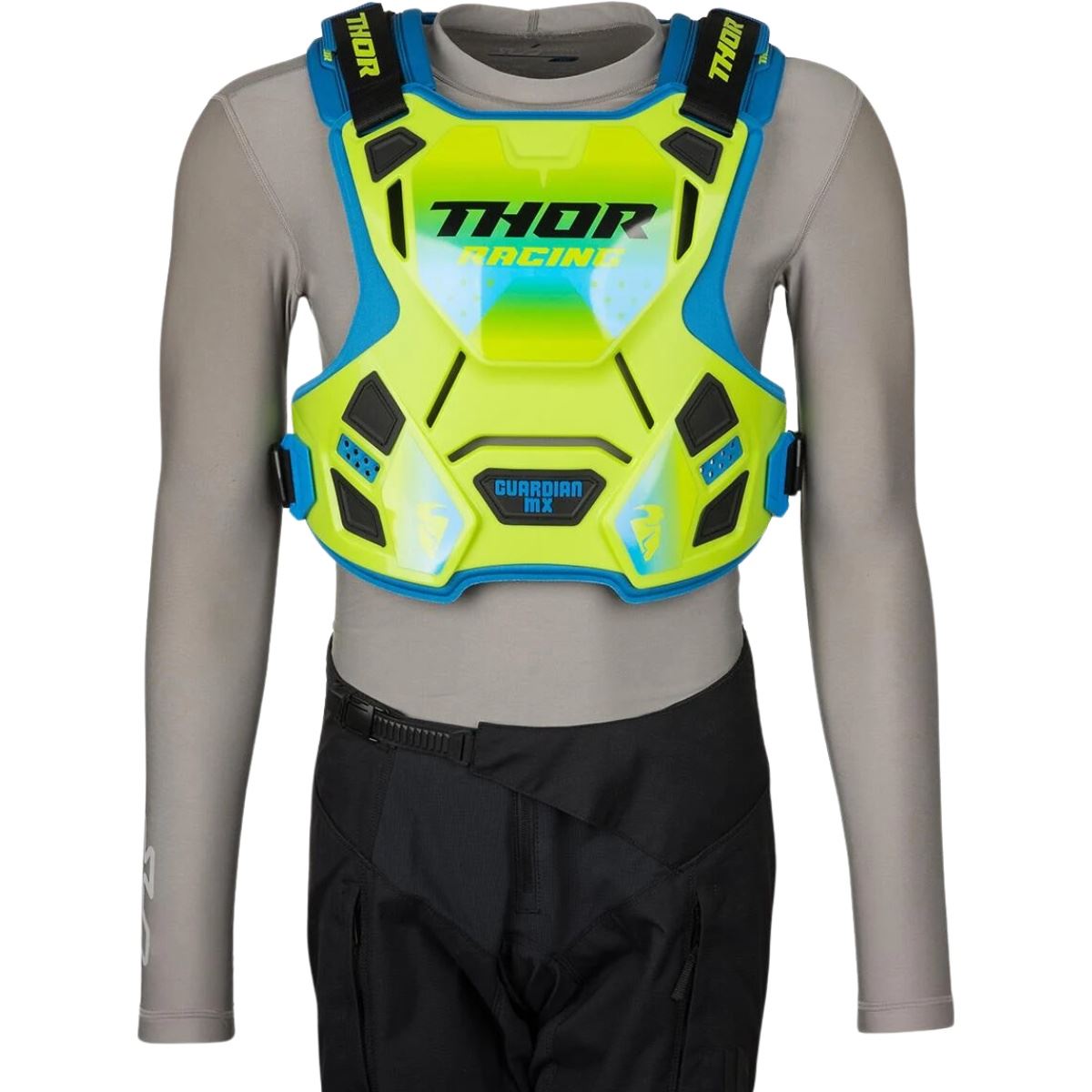 Colete Thor Guardian MX - Verde Fluor - Grid Motors