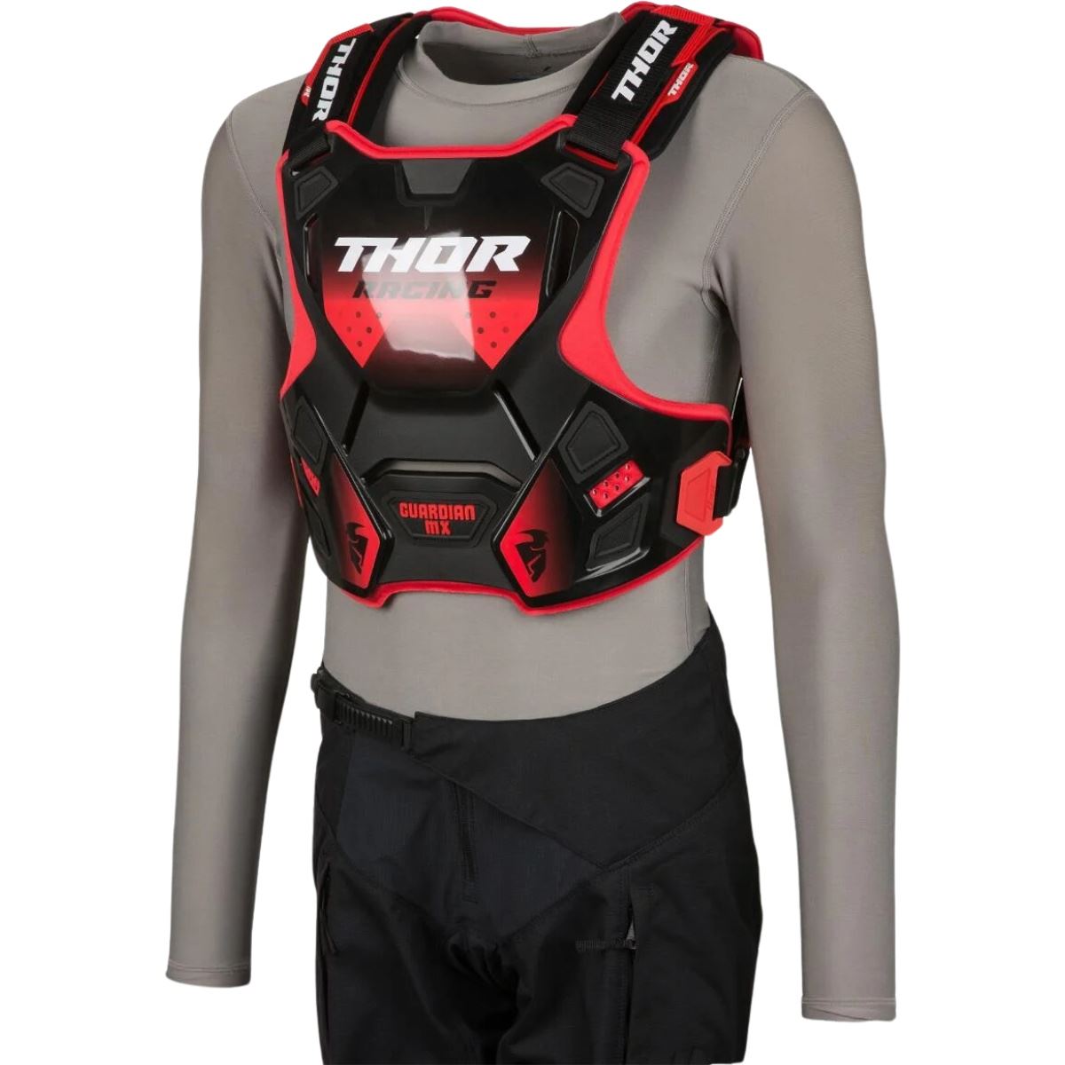Colete Thor Guardian MX - Vermelho - Grid Motors