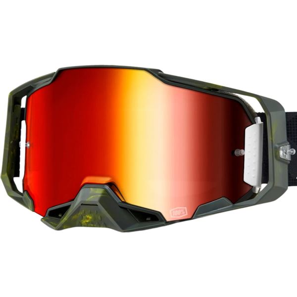 Óculos 100% Armega Soledad - Preto/Verde - Grid Motors