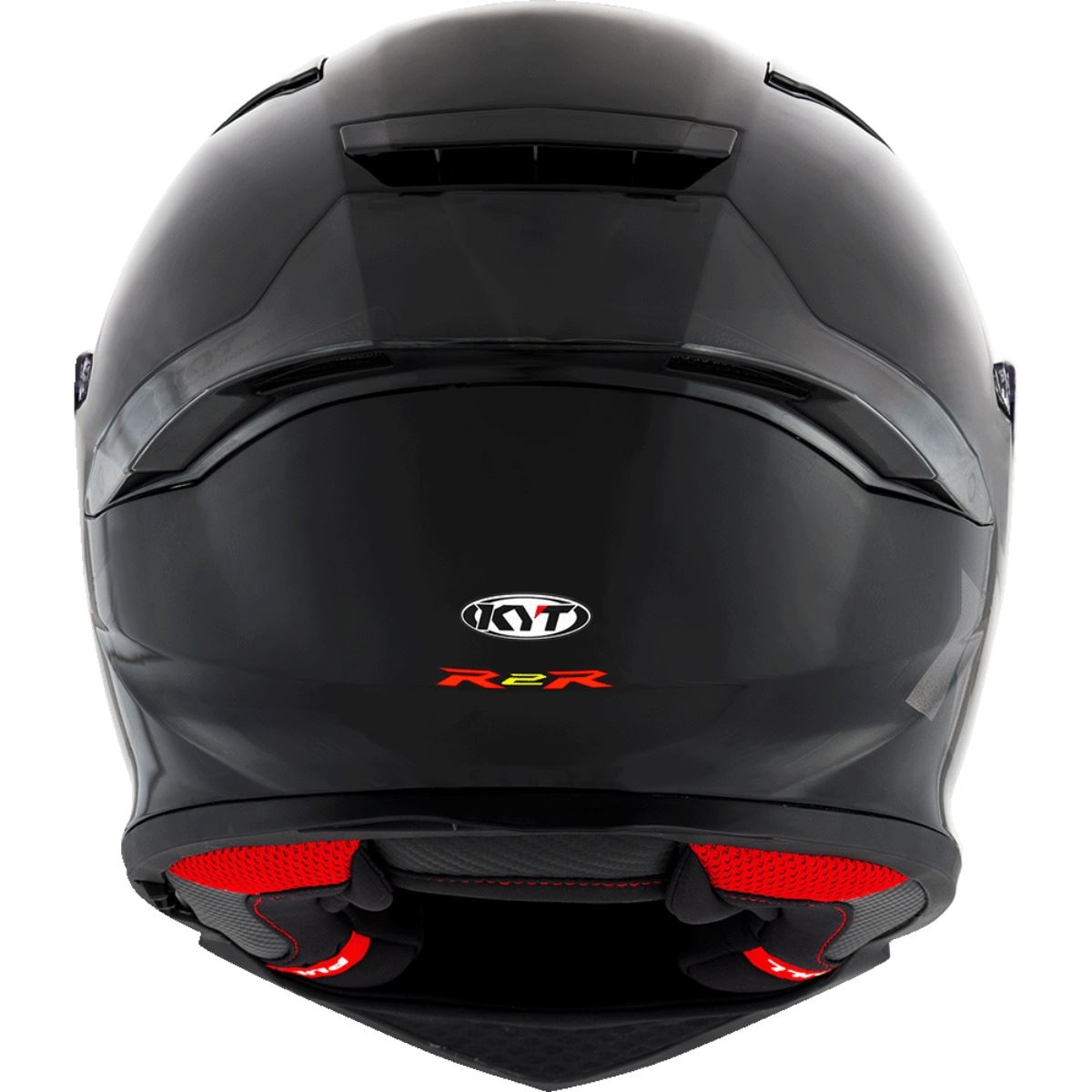 Capacete KYT R2R Plain - Preto - Grid Motors