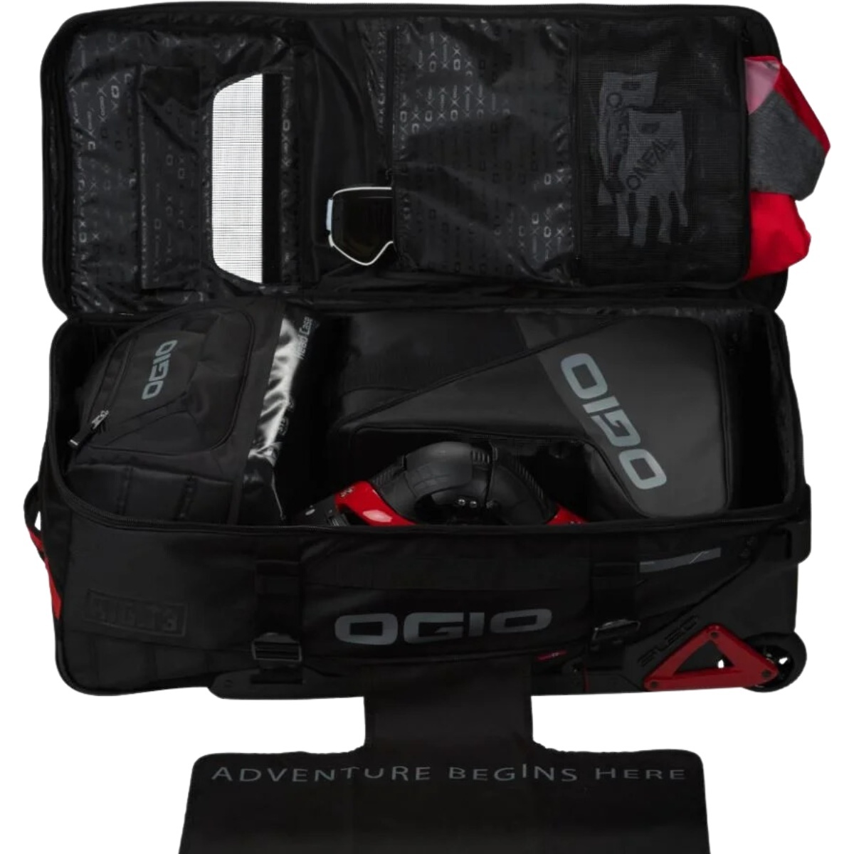 Bolsa de Equipamentos Ogio Rig T3 - Preto - Grid Motors