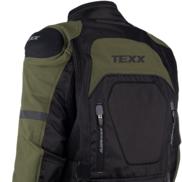 Jaqueta Texx Armor Preto/Verde (Feminina) - Grid Motors